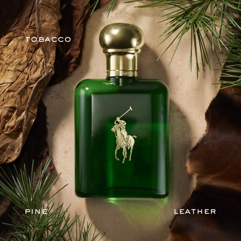 Ralph Lauren - Polo - Eau de Toilette - Men's Cologne - Woody & Spicy - With Pine, Patchouli, Leather, and Tobacco - Medium Intensity - 6.7 Fl Oz