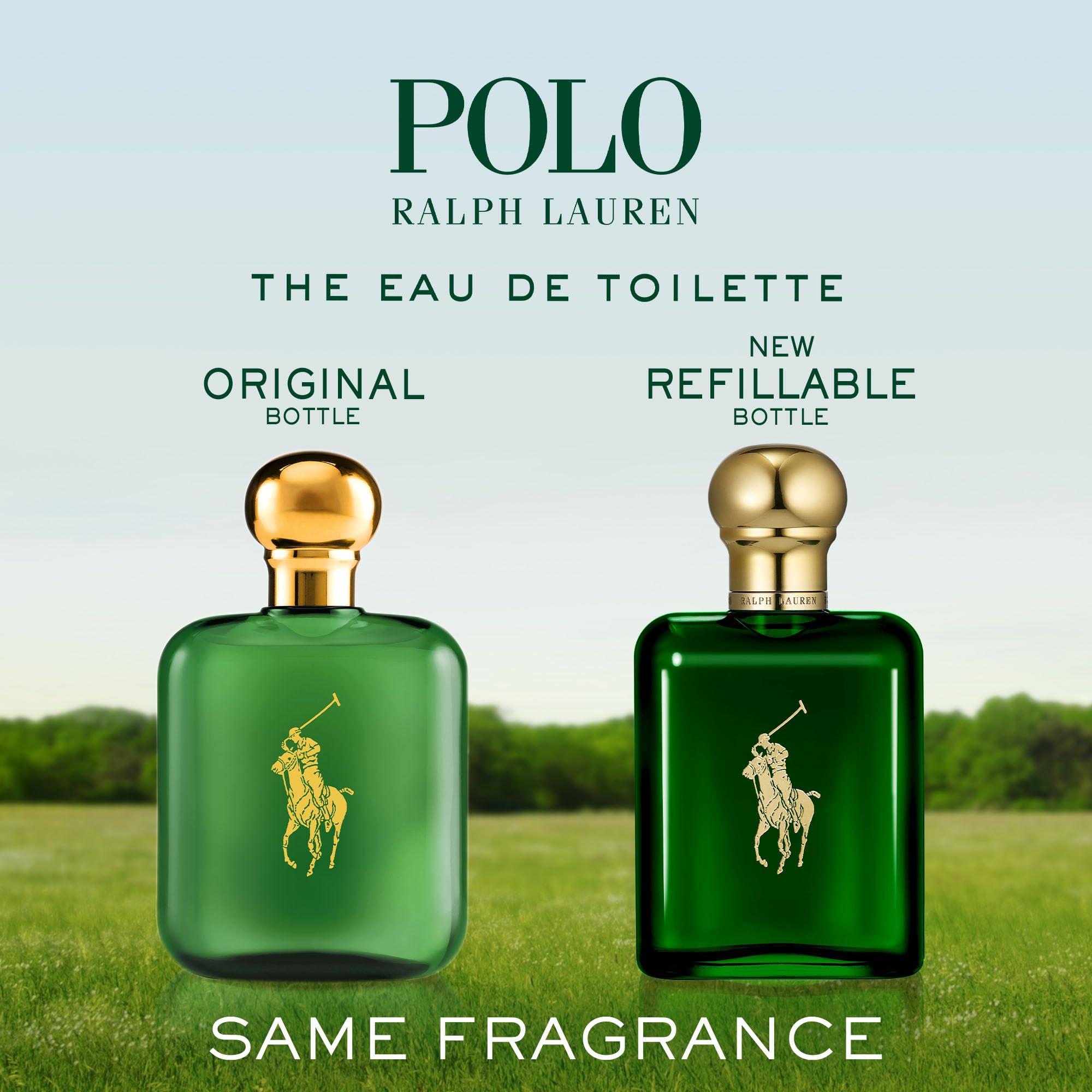 Ralph Lauren - Polo - Eau de Toilette - Men's Cologne - Woody & Spicy - With Pine, Patchouli, Leather, and Tobacco - Medium Intensity - 6.7 Fl Oz