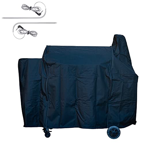 ZJYWSCH Grill Cover and Replacement Meat Probe for Pit Boss Pro Series 1600, 1600 Elite Wood Pellet Grill