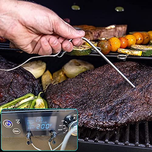 ZJYWSCH Grill Cover and Replacement Meat Probe for Pit Boss Pro Series 1600, 1600 Elite Wood Pellet Grill