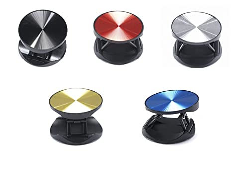 Unique Fortunes Finger Phone Grip Holder . for iPhone and Samsung. Phone Stand for Desk Phone Socket (Black)