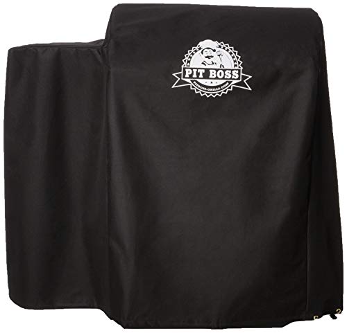 PIT BOSS PB440FB1 Pellet Grill, 482 Square Inches, Black & PIT BOSS 73700 Grill Cover for 700FB Wood Pellet Grills