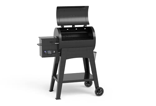 PIT BOSS PB440FB1 Pellet Grill, 482 Square Inches, Black & PIT BOSS 73700 Grill Cover for 700FB Wood Pellet Grills