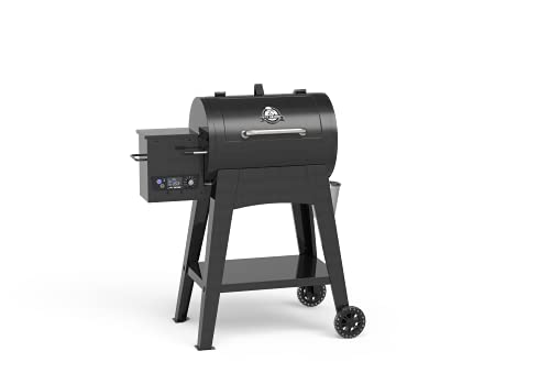 PIT BOSS PB440FB1 Pellet Grill, 482 Square Inches, Black & PIT BOSS 73700 Grill Cover for 700FB Wood Pellet Grills