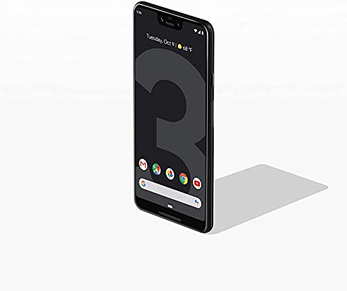 Google - Pixel 3 XL with 64GB Memory Cell Phone (Unlocked) - Just Black (64 GB, Pixel 3 XL, JUST Black)