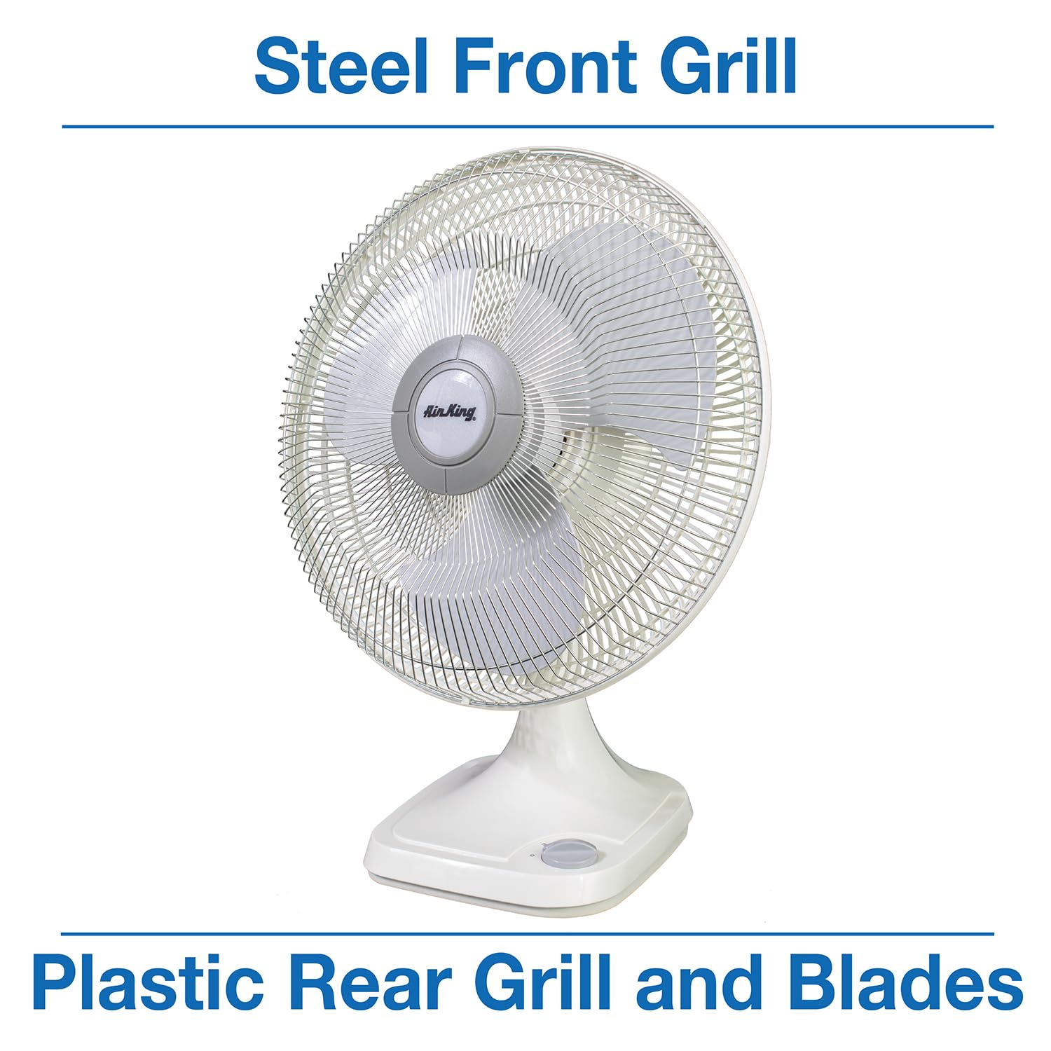 Air King 9106 16-Inch 3-Speed Oscillating Table Fan