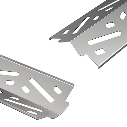 Blackhoso 66032 Flavorizer Bars for Weber Genesis II E-310 66802 66095 Flavorizer Bars Flame Tamer S-310 SE-310 SE-330 E-335 SE-335 E-315 S-335 S-345 -Snowflake Enamel Surface