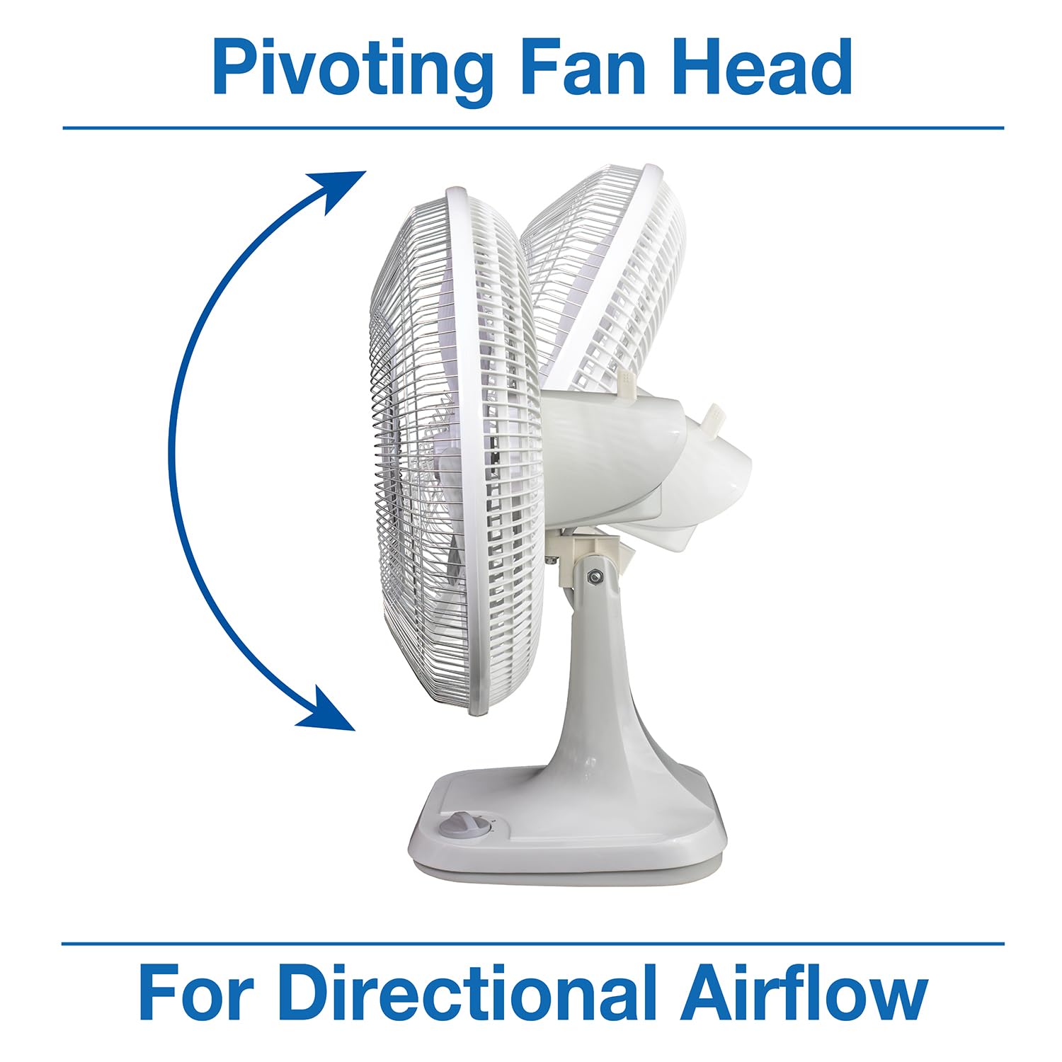 Air King 9106 16-Inch 3-Speed Oscillating Table Fan