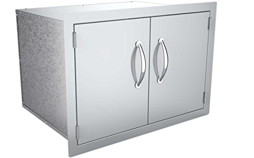 SUNSTONE DSH30 30-Inch Double Door Dry Storage