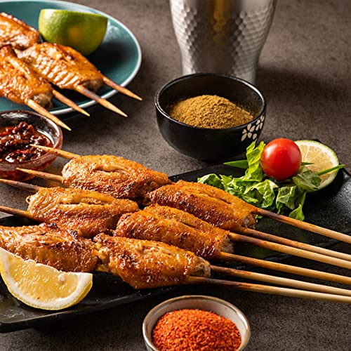 Fasmov 1000 Pack Natural Bamboo Skewer Sticks, Bamboo BBQ Appetizer Skewers for Grilling, Kabob, Fruit, Appetizers, Cocktail, Brunch, Chocolate Fountain, 8-Inches