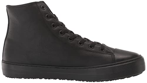 Lugz Women's Stagger Hi Slip-Resistant Work Shoe Food Service, Black, 8.5