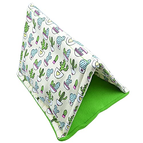 tinkare Reptile Sleeping Bed Bearded Dragon Tent Hide Habitat Shelter for Lizard Bearded Dragon Leopard Gecko