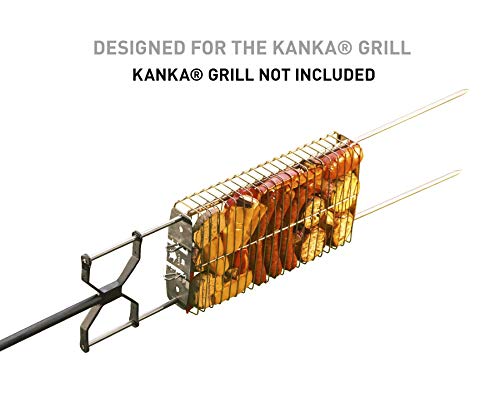 Kanka Grill 100% Stainless Steel Basket. Cook Any Food!