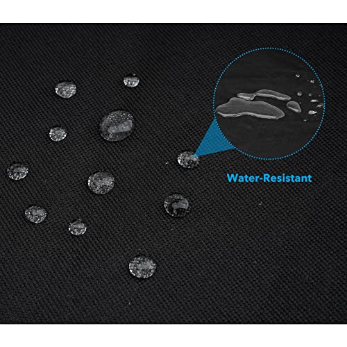 ProHome Direct Heavy Duty 600D Polyester Griddle Cover for Cuisinart 360° XL Griddle Outdoor Cooking Station,UV and Water Resistant Griddle Cover, Black
