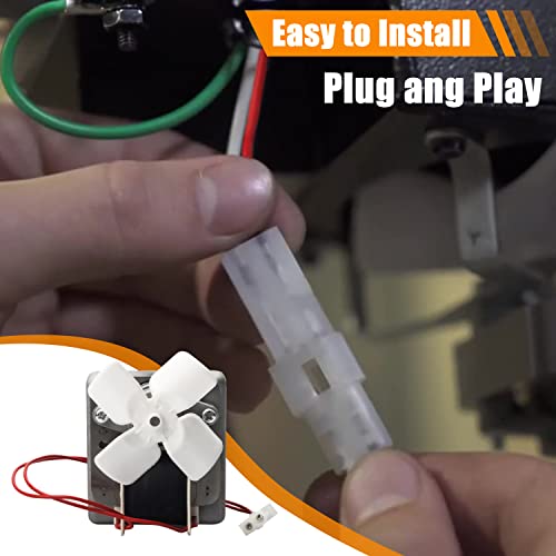 Upgraded 2.0RPM Auger Motor Replacement Parts with More Power, Compatible with Traeger, Pit Boss, and Camp Chef Wood Pellet Grill Smokers Motor Accessories, AC120V 60Hz 2 Pole Universal Feeding Gear
