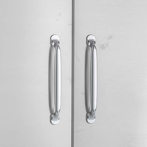 Karpevta Outdoor Kitchen Doors 42"W X 21"H BBQ Double Access Door - Stainless Steel Wall Construction Vertical Door for Outdoor Kitchen Grilling Station or Commercial BBQ Island