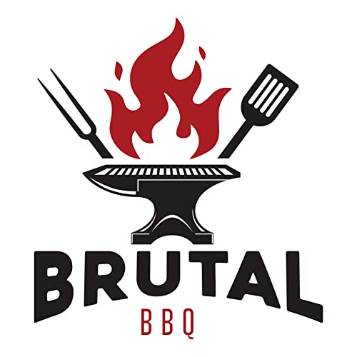 Brutal BBQ Fireguard Firewood and Charcoal Starter | Fire Starters for Grill | Easy to Use Grill Starter | Compact Firestarters for Outdoor Fire Pit | Coal Burner, Firewood and Charcoal Fire Starter