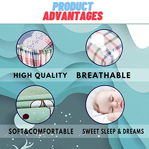 Abstract Sun Sheets Full Size, Boho Bed Sheets, Patterned Bedding Sheets & Pillowcases 4 Piece Set - Soft Microfiber Deep Pocket Fitted Sheet & Flat Sheet & 2 Pillow Cases F3-&-104