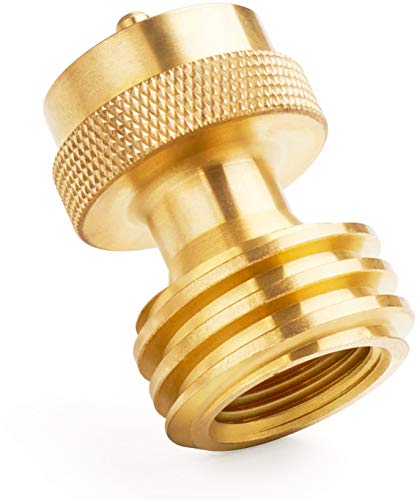 YOUHO 1lb Propane Tank Adapter for Disposable Throwaway Cylinder, 1lb to 20lb Adapter Designed for 20 or 30 Pound LP Gas Bottle or BBQ Grill Propane Tree