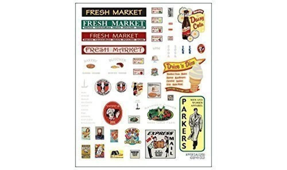 Woodland Scenics N KIT Fresh Market WOOPF5200