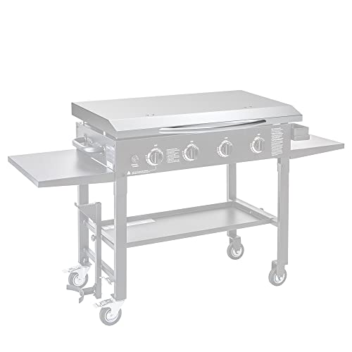 Stanbroil 36 Inch Stainless Steel Flat Top Grill Cover with Handle for Blackstone 36âFront or Rear Grease Griddle and Other Similar Grills