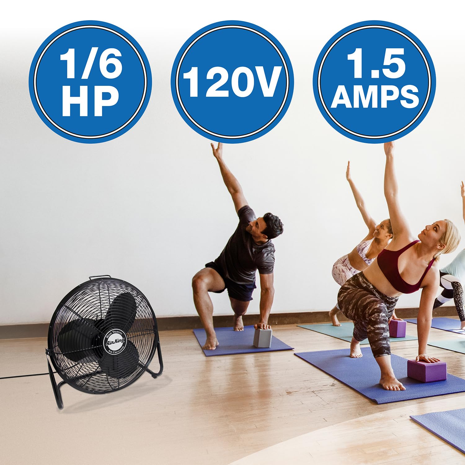 Air King 9218 18-Inch Pivoting Floor Fan