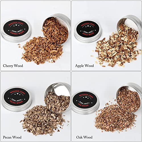 AUHOLNVN Cocktail Smoker Kit (3pcs Wood Chip)