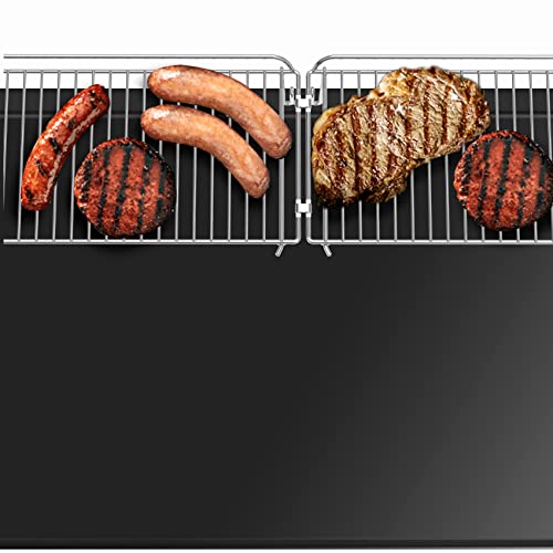 only fire Griddle Warming Rack Fits for 36" Blackstone Griddles, One-Step Clip On Attachment, Portable and Detachable