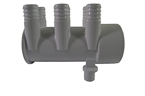 Manifold Hot Tub Spa Part 2" Slip x End x (6) 3/4" Dead End Water