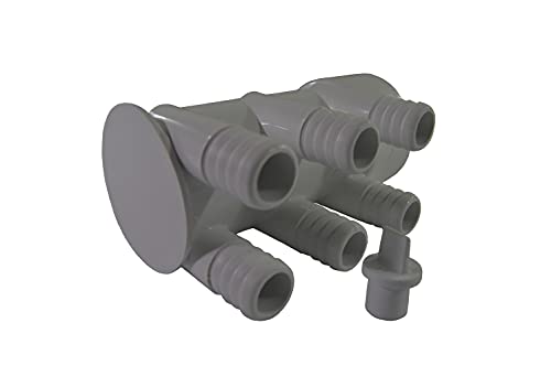 Manifold Hot Tub Spa Part 2" Slip x End x (6) 3/4" Dead End Water