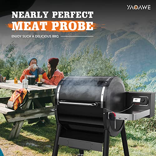 iGrill Pro Meat Probe Replacement for Weber Genesis/Spirit Gas and SmokeFire Pellet Grills, 2.5mm Plug Temperature Probe Kit for Weber Connect Smart
