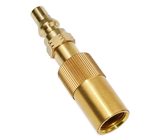 DOZYANT Low Pressure 1/4'' RV Quick Connect Disconnect Conversion Fitting Adapter Fit for Coleman Roadtrip LXE Portable Grill