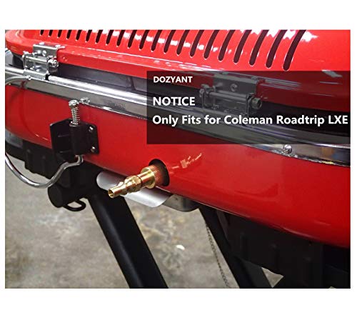 DOZYANT Low Pressure 1/4'' RV Quick Connect Disconnect Conversion Fitting Adapter Fit for Coleman Roadtrip LXE Portable Grill