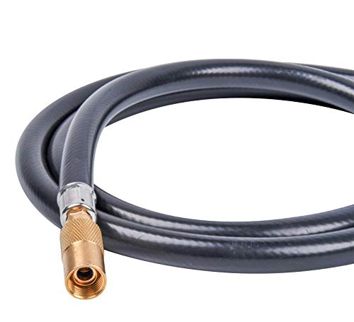 GasSaf 5FT Propane Regulator with Hose, Griddles Regulator and Gauge Suitable for Blackstone 17β/22β Tabletop Griddle, Pit BOSS 2 Burner Gas Griddles
