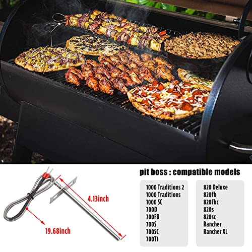 Replacement for Pit Boss Digital Temperature Controller Kit,Compatible with Pit Boss Wood Pellet Grills,with Meat Probe,Temperature Sensor,Hot Hod.