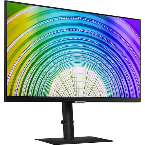 SAMSUNG 32" ViewFinity S60UA QHD 2K VA HDR10 AMD FreeSync Plat Monitor - 2560 x 1440 Resolution @ 75 Hz, 3000:1, HDMI + DisplayPort + USB Type-C with Height/Pivot/Tilt Adjustable Stand, WEPGPY