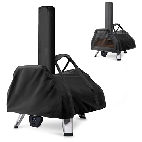 Hengme Pizza Oven Cover for Ooni Karu 16 Pizza Ovens,Waterproof Pizza Grill Cover All Season Protection (32.6x20.4x13.3 inch)