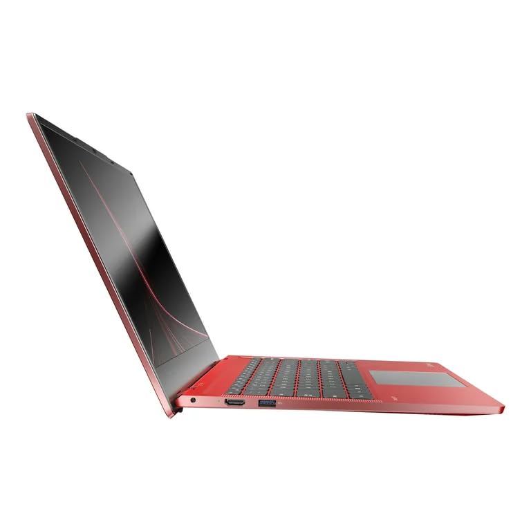 Gateway 15.6" HD Ultra Slim Notebook, Intel® Celeron® N4020, 4GB RAM, 128GB Storage, Tuned by THX Audio, 1MP Camera, HDMI, Windows 11, Microsoft 365 Personal 1-Year Included, Red + Accessories