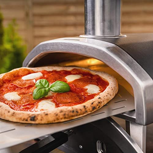 ooni Fyra 12 Wood Fired Outdoor Pizza Oven – Portable Hard Wood Pellet Pizza Oven – Ideal for Any Outdoor Kitchen