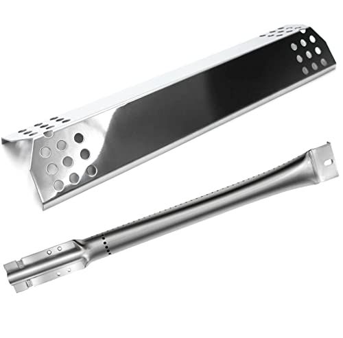 Dongftai SA01004H (4-Pack) 15 1/8 inch Stainless Steel Heat Plates and Burners Replacement Parts for Master Forge 1010048