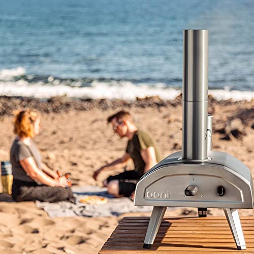 ooni Fyra 12 Wood Fired Outdoor Pizza Oven – Portable Hard Wood Pellet Pizza Oven – Ideal for Any Outdoor Kitchen
