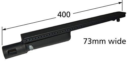 Music City Metals 23301 Cast Iron Burner Replacement for Select Gas Grill Models by Aussie, Bull and Others