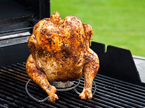 Beer Can Chicken Holder - Stainless Steel Beer Chicken Roaster for Grill Oven or Smoker