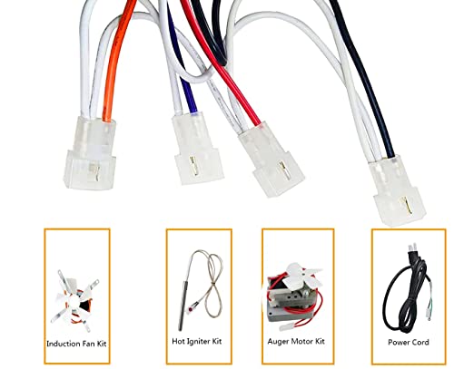 Replacement Digital Thermostat Controller Board for Pit Boss,Compatible with Pit Boss Wood Pellet Grills, Replace for PB700, 340, 440, 820, BBQ Temperature Controller,with W/LCD Display