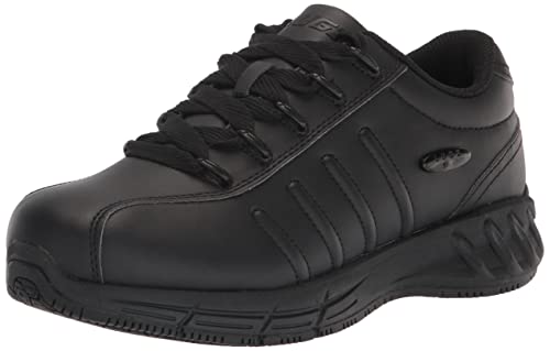 Lugz Women's Grapple Slip-Resistant Work Shoe Food Service, Black, 5.5