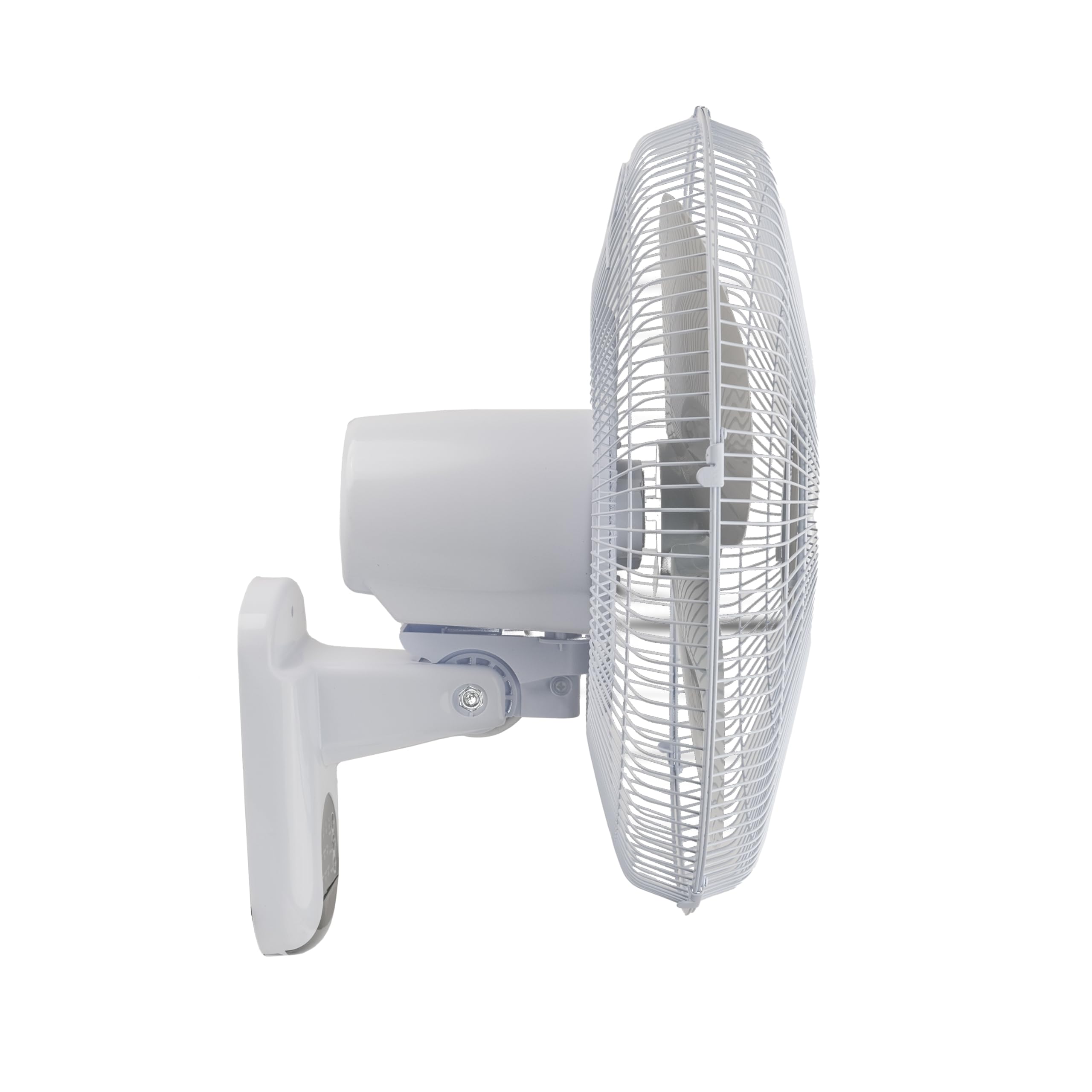 Comfort Zone CZ16WR Wall Mount Fan, w/Remote, White