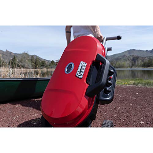 Coleman Gas Grill | Portable Propane Grill | RoadTrip 285 Standup Grill, Red