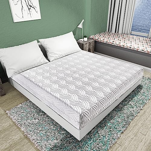 Twin/Full/Queen/King size Mattress, 10 Inch Hybrid Mattress In a Box, Cooling-Gel Memory Foam Mattress with Motion Isolating, Breathable Mattress for Cooler Sleep Supportive & Pressure Relief, Twin