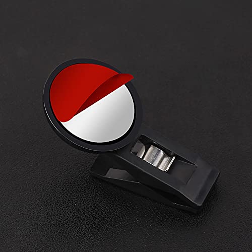 DAZqqc 2 Pieces Suction Cup with Clip Card Holder Clip for for Hanging Home Office Accessories (Black)