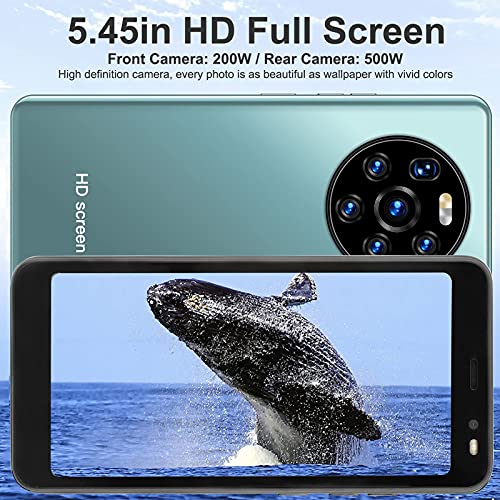 Mate40 Pro Unlocked Cell Phone Factory Unlocked Android Smartphone, 5.45in HD Full Screen 512MB ROM 4GB RAM 3G Dual SIM Unlocked Smartphones for Android 4.4.2 Face Unlock Ultra Slim Lightweight